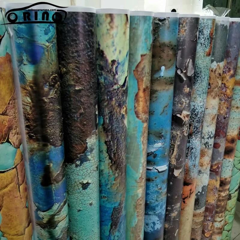 Rust Rusty Rusted Graphic Viny Wrap Sticker Decal For Auto Vehicle Car ...