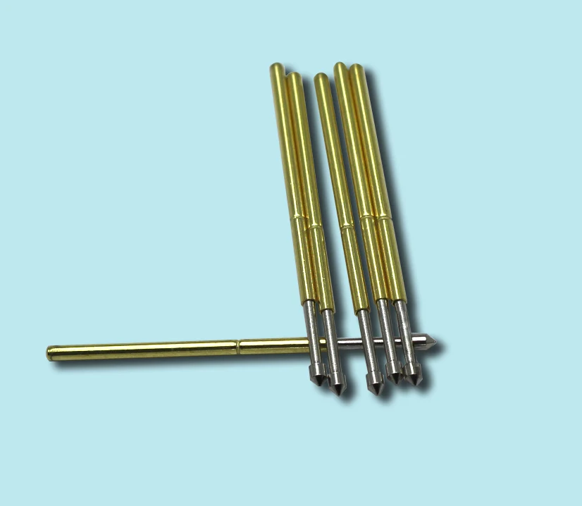 100-x-Spring-Test-Probes-Testing-Pins-1-5mm-Point-Tip-33-3mm-Long-P100 ...
