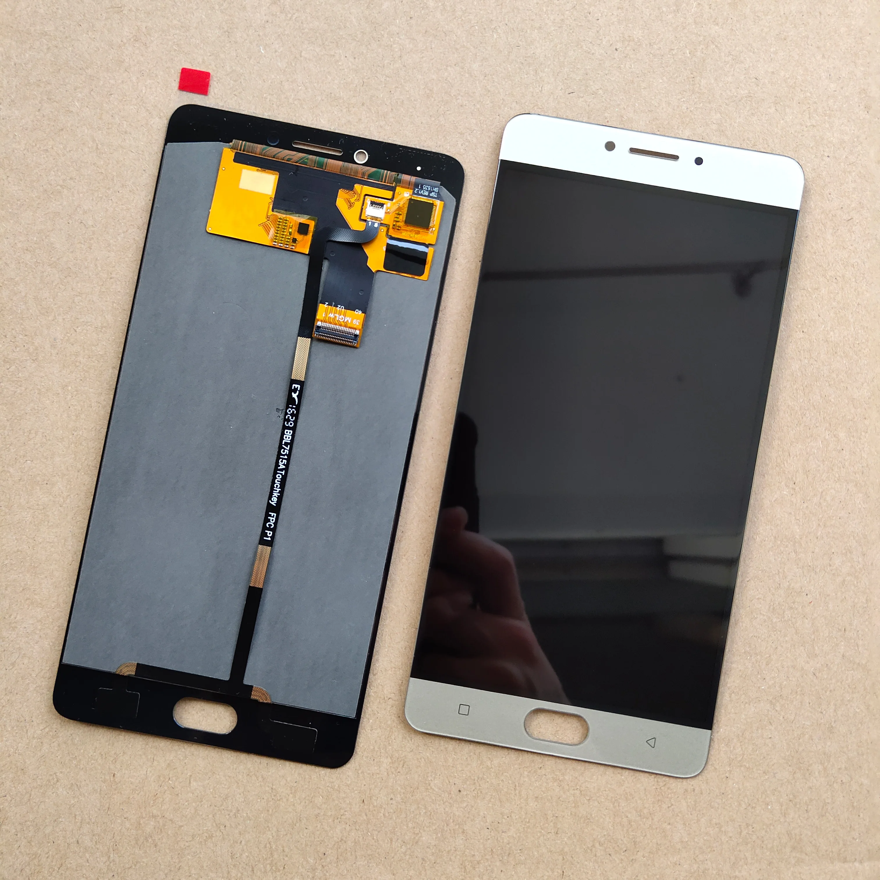 Gold 5.5 inch For GiONEE QMobile M6 GN8003 LCD Display Touch Screen ...