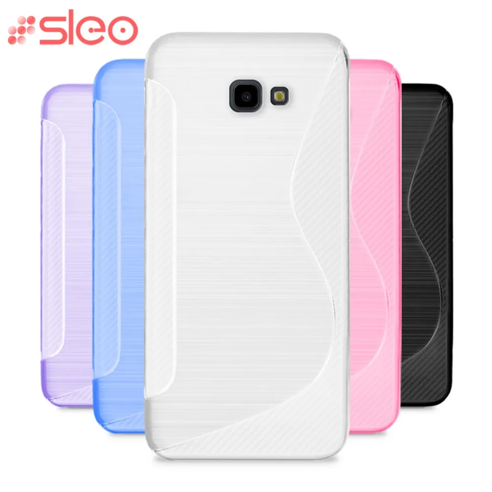 SLEO For Samsung Galaxy J4 Plus Case Silicone Soft Back Cover Case for ...