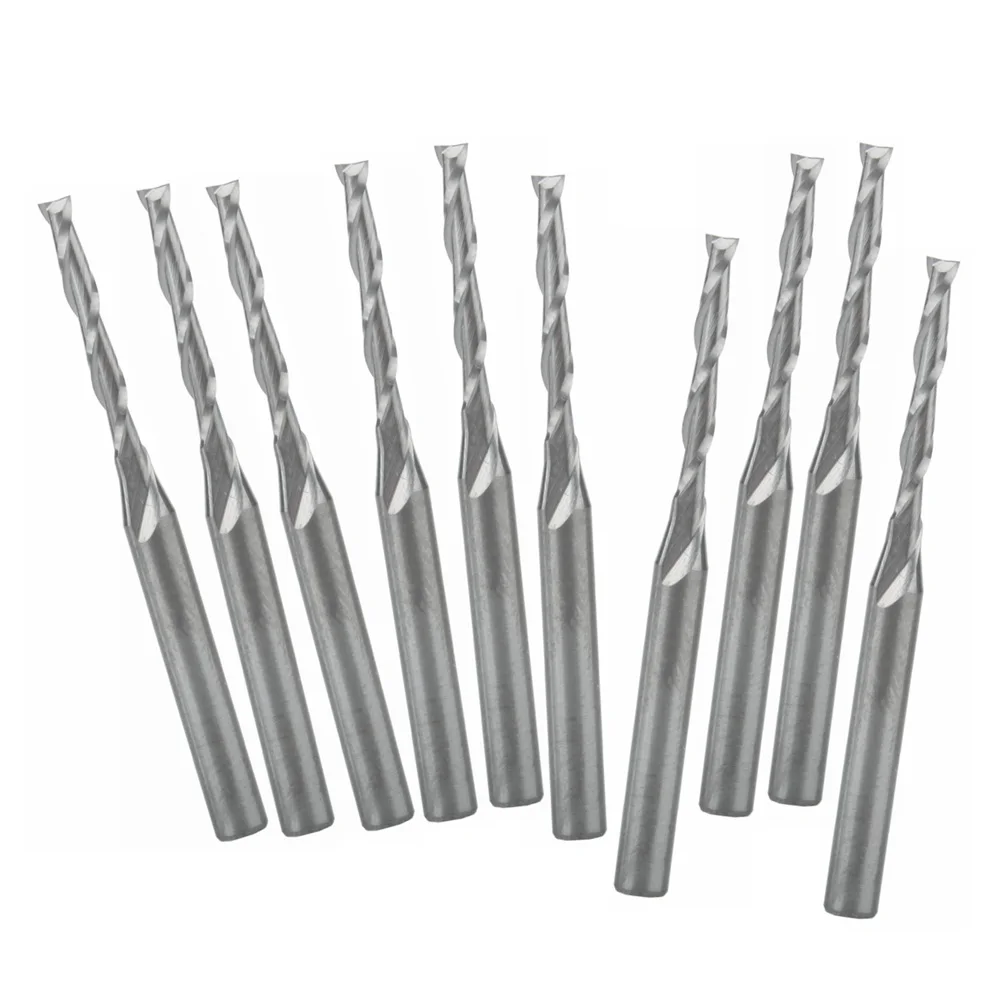 Spiral Cutter | Cutting Tool | Router Bits | Milling Cutter - 10pcs 3. ...