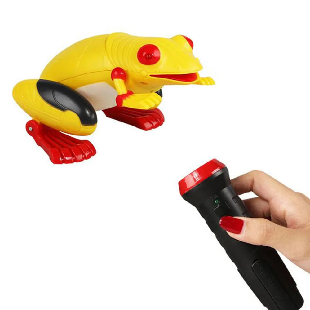 Novelty Remote Control Realistic Fake Frog Rc Prank Toys Insects Joke ...