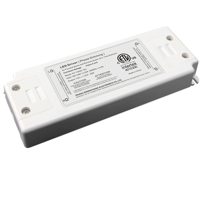 12V/24V 20W triac dimmable 20w led driver 12V power supply 24V led ...