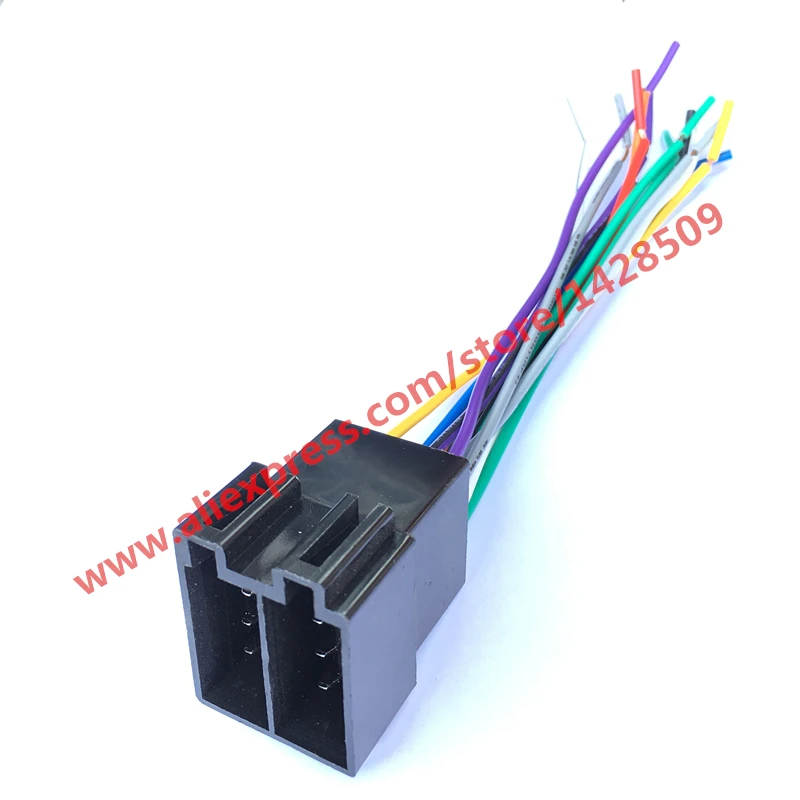10-set-Universal-Female-ISO-Radio-Wire-Wiring-Harness-Adapter-Connector ...