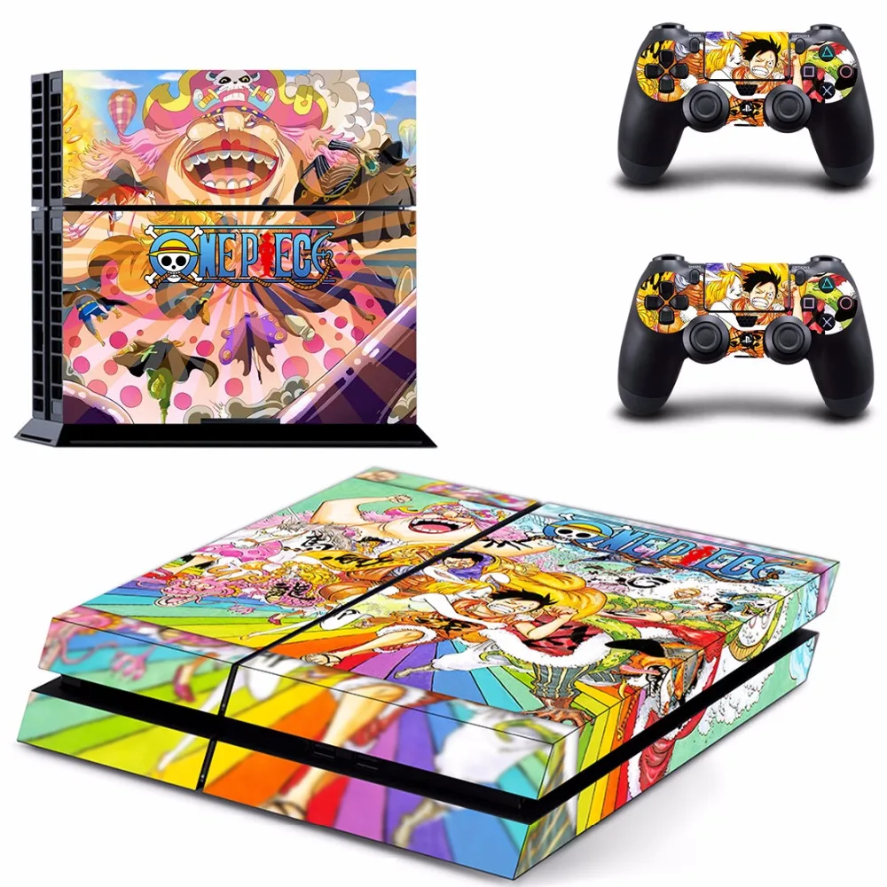One Piece PS4 Skin Sticker Anime Console Cover - ConsoleSkins.co
