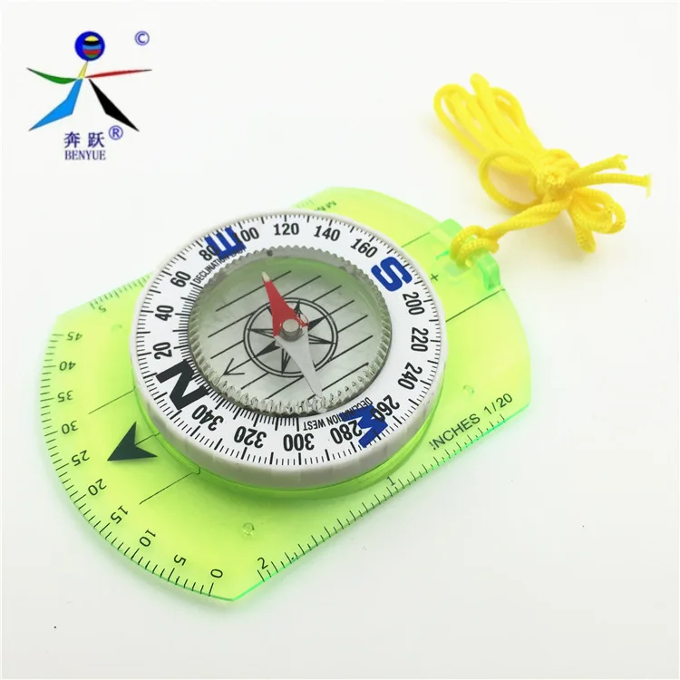 Camping Directional Cross country Race Hiking Special Compass Baseplate ...