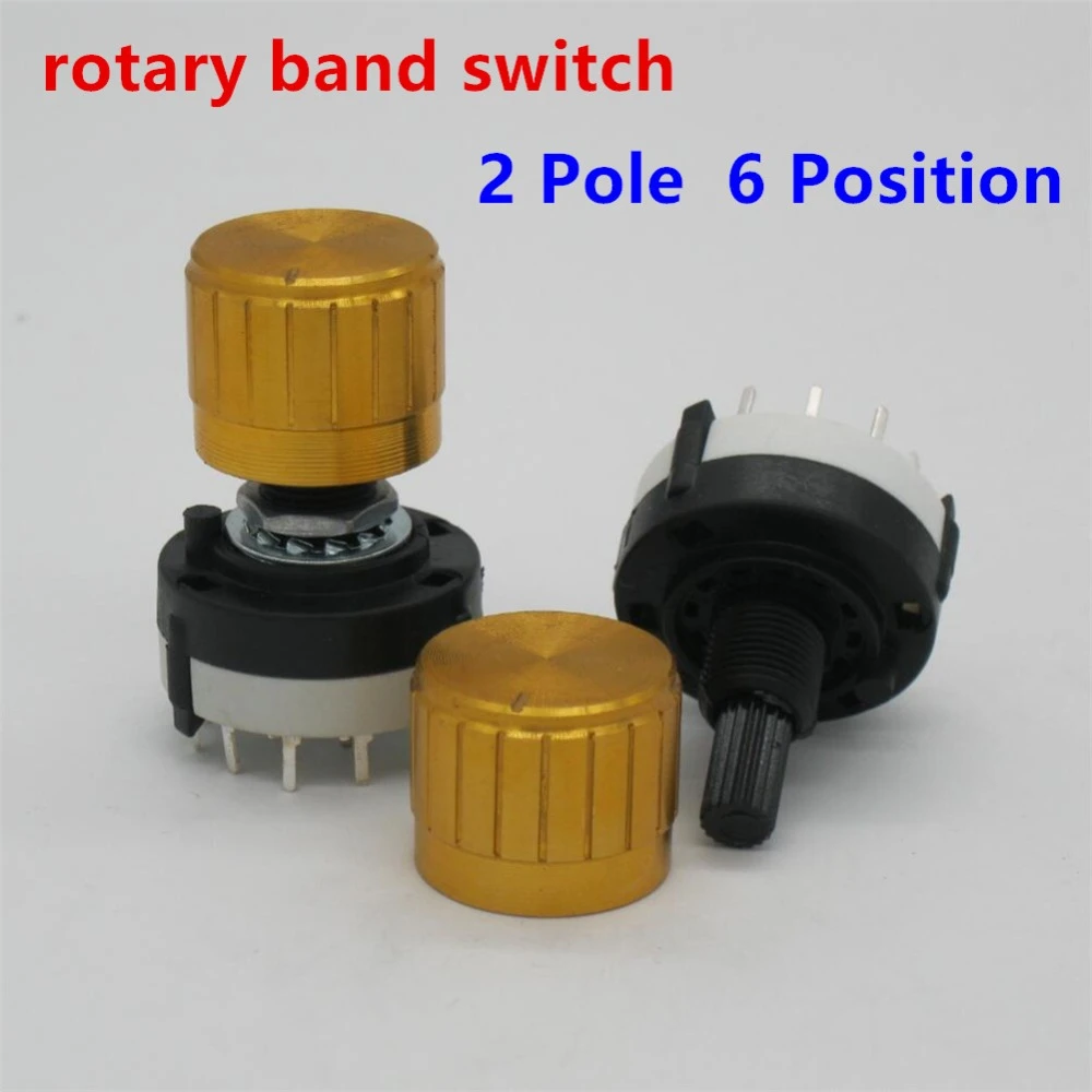 Switches Rotary Switches NJ26 Rotary Channel Selector Switch 2 Pole ...