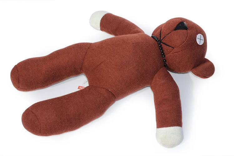 35cm Big Size Mr Bean Teddy Bear Animal Wool Doll Toy Brown