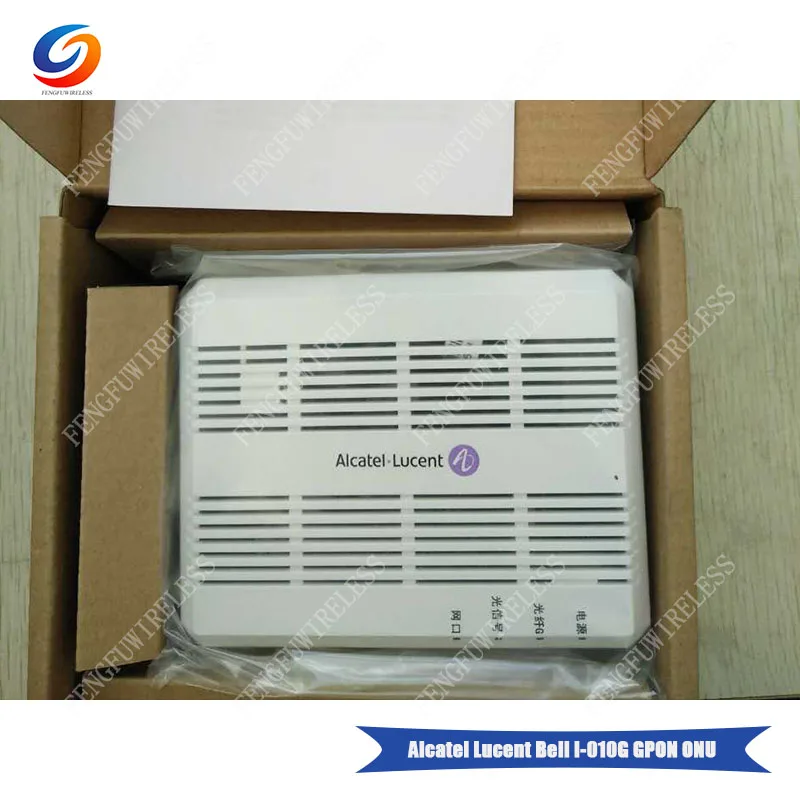 English Version I-010G GPON ONU Original Alcatel Lucent Bell FTTH ONT I ...