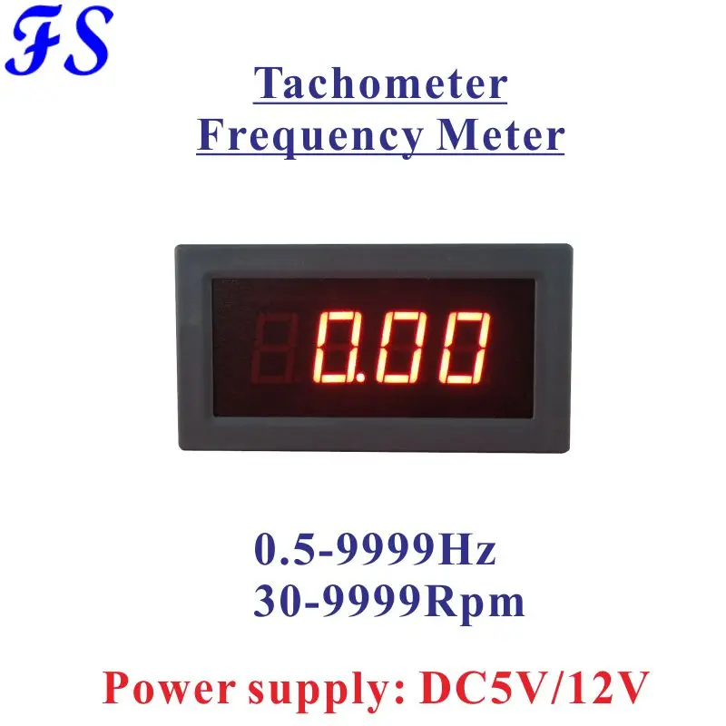 Yb5135ft Led Digital Frequency Meter 9999hz Cymometer Freq Panel Meter ...