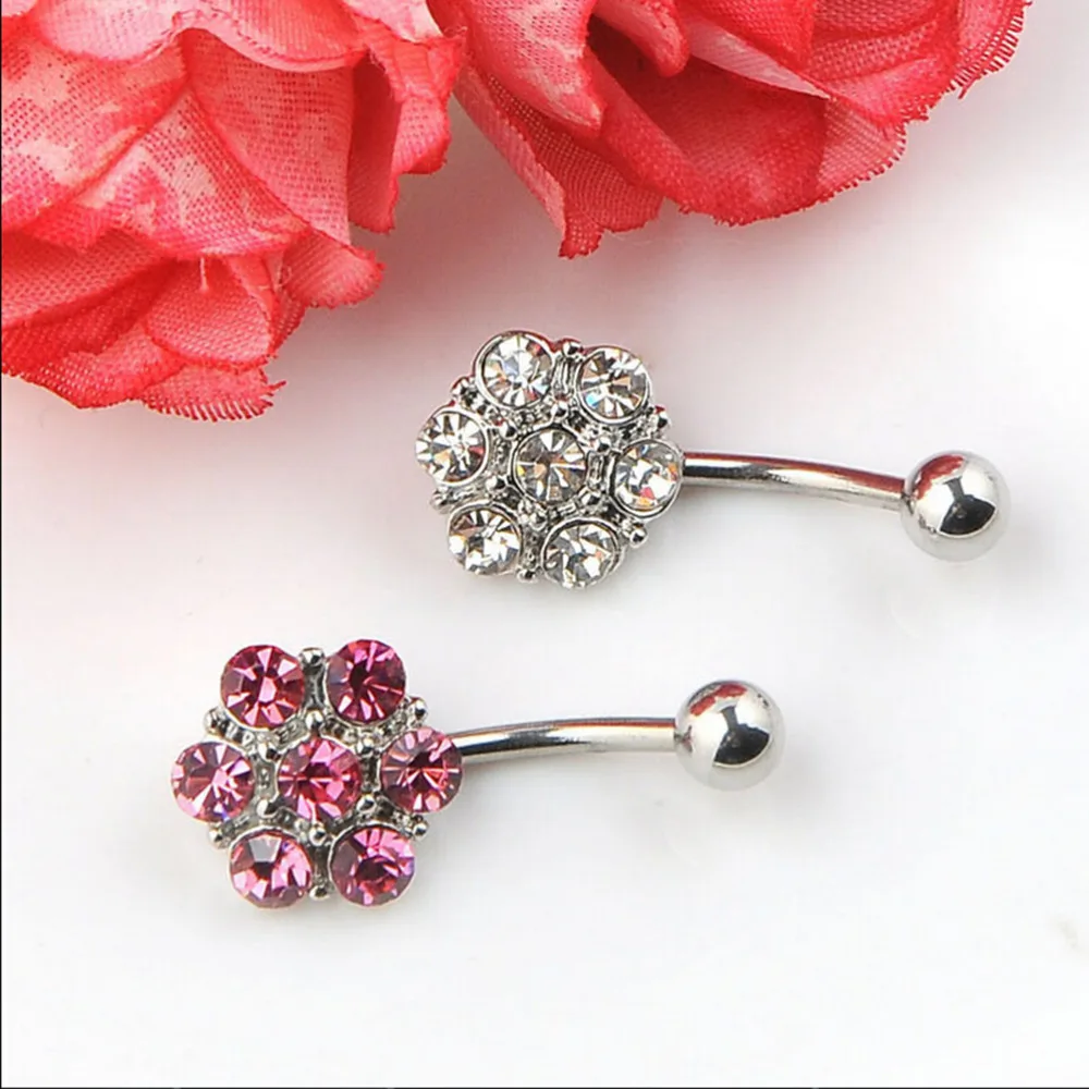 1pc Sexy Dangle Belly Bars Belly Button Rings Belly Piercing Navel