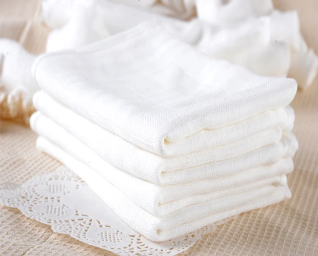 5pcs/lot 100% Cotton Baby Gauze Diapers For Newborn Baby Nappy Changing ...