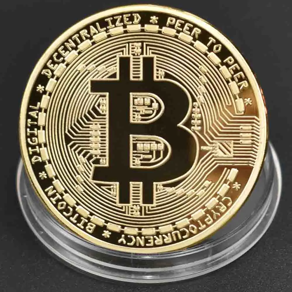 8 different Cryptocurrency Coin Bitcoin BTC Coin Ripple Litecoin ...