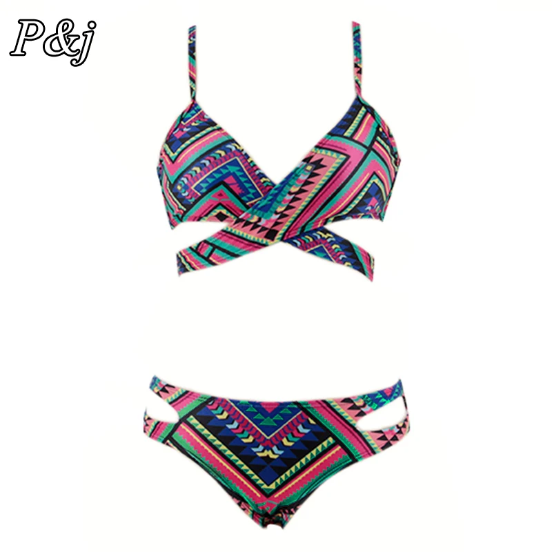 Buy Pandj 2017 Push Up Bikinis Cut Out New Bandage Design Swimsuit Bathing Suit