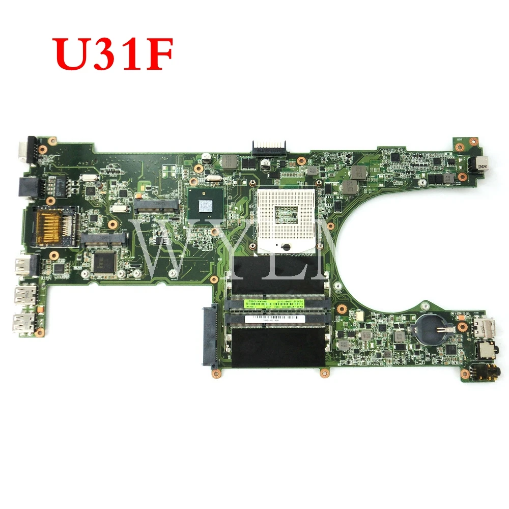 U31F HM55 mainboard REV 2.0 60 N19MB1000 D08 For ASUS U31 U31F Laptop ...