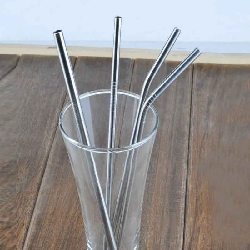 2000pcs Lot 8mm 215mm 8 5 Reusable Metal Stainless Steel Straight
