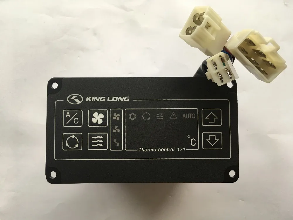 Free shipping Bus Parts Air Conditioner 24V King Long SK 17 1Y A/C Air conditioning system ...