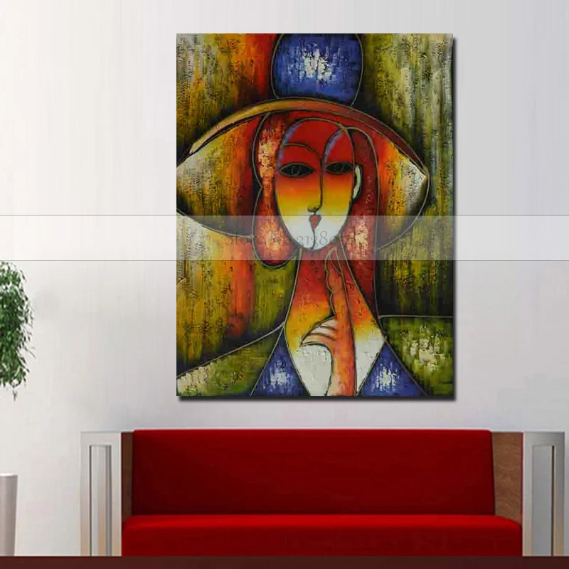 World famous paintings Picasso abstract 100%Handmade Oil painting ...