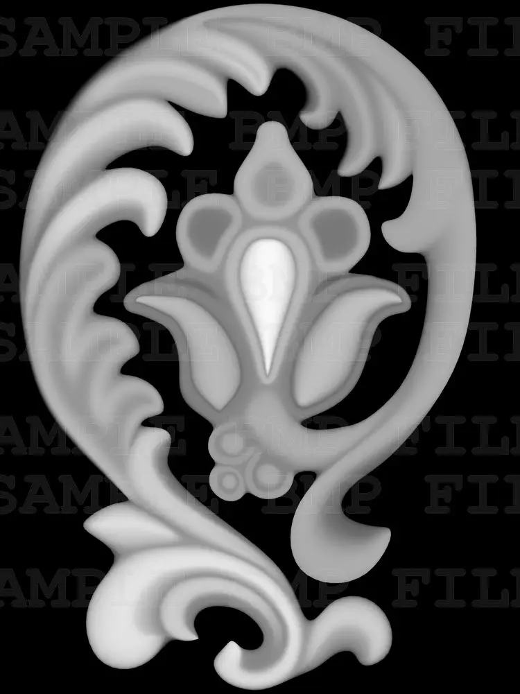 Decor 3d bmp model for cnc STL_3828_bmp|for cnc|model model 3d3d model ...