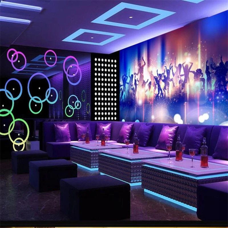 beibehang Custom 3D wallpaper Nordic Modern Fashion Colorful Dancing ... beibehang Custom 3D wallpaper Nordic Modern Fashion Colorful Dancing ...