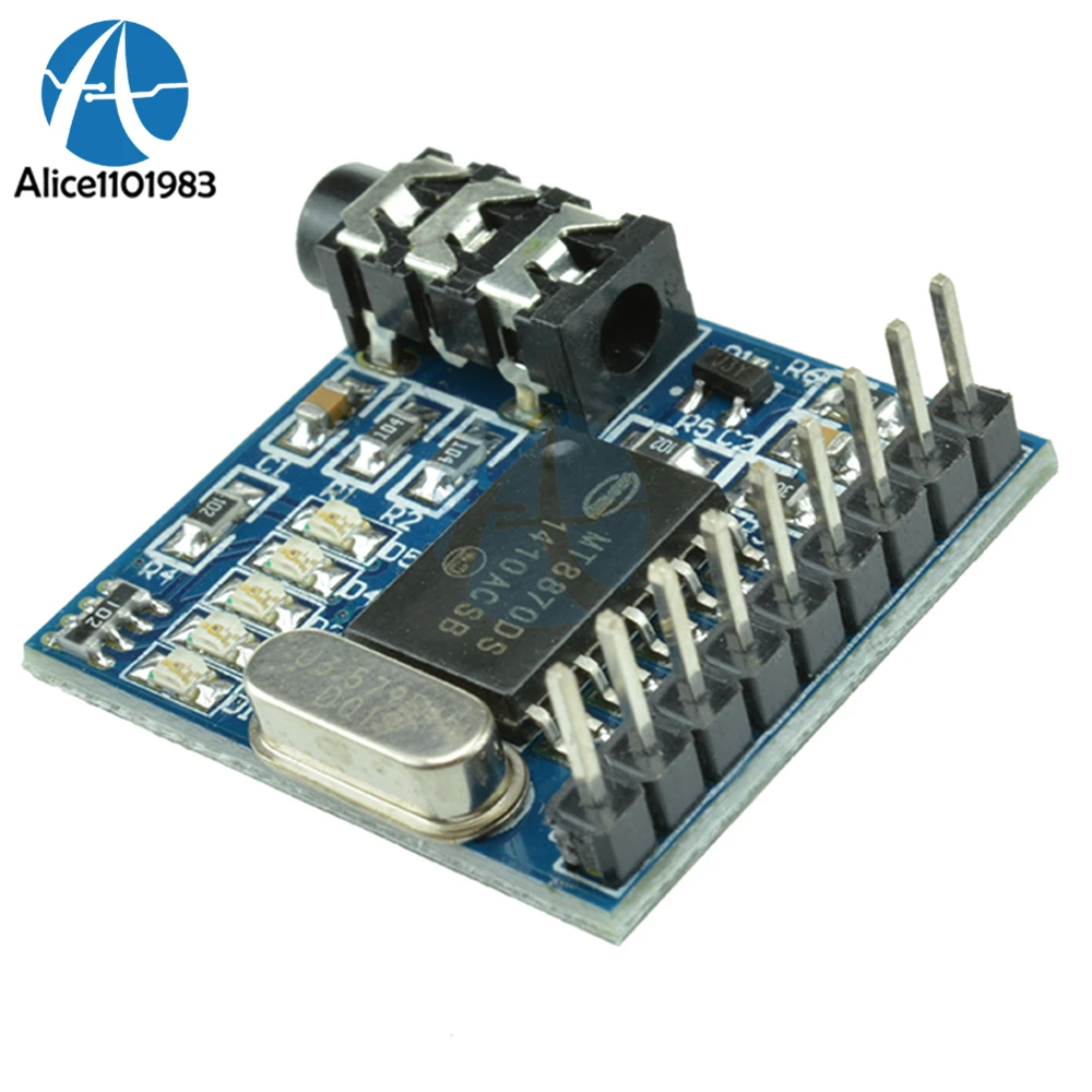 MT8870 DTMF Voice Decoder Module Telephone Audio Decoder Speech ...