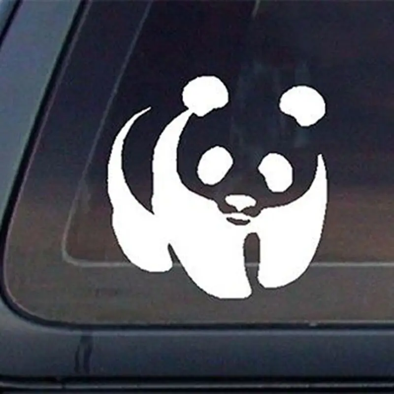 Panda Bear Car Window Decal / Sticker White|car window decals|window ...