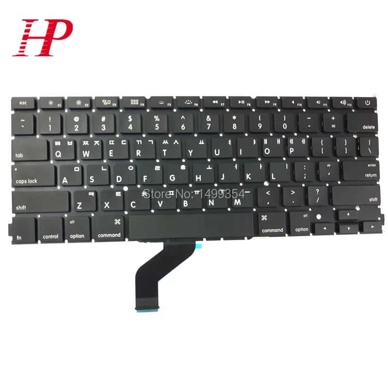 Nuevo teclado coreano A1425 para Apple MacBook Pro 13 ''Retina A1425 ...