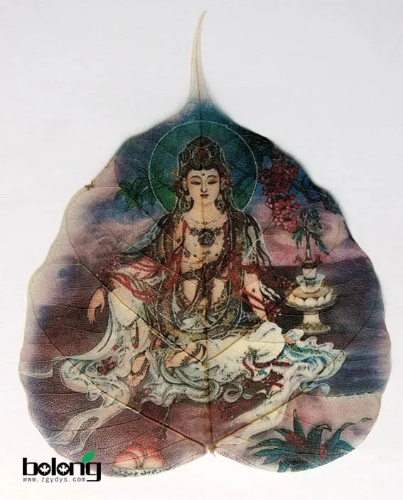 Sallei bodhi leaf vein painting buddhism supplies|painting monkey ...