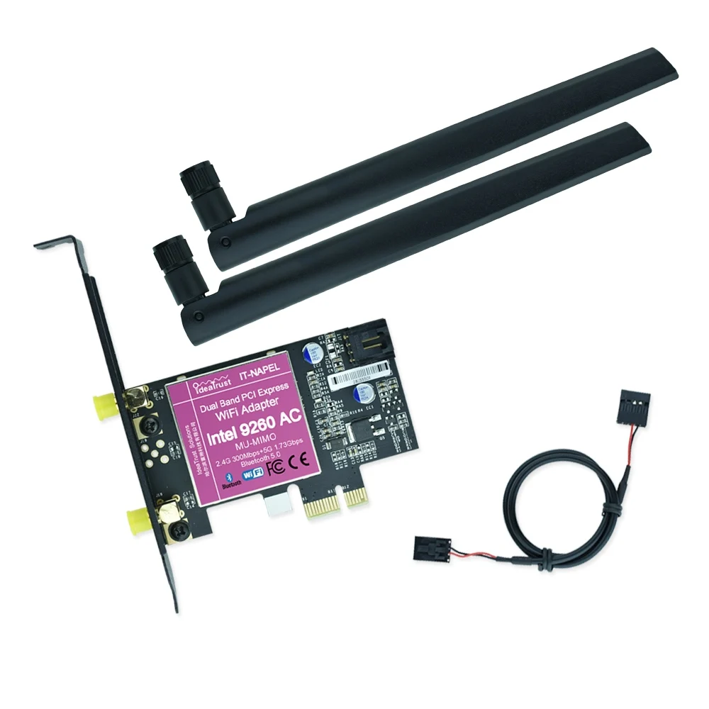 IT-NAPEL-9260AC Intel 9260 AC 9260AC 9260NGW MU-MIMO Bluetooth 5,0 PCI ...