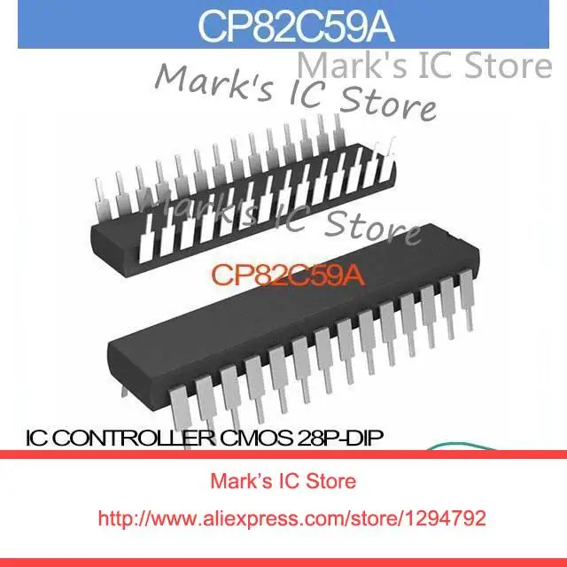 Cp82c59a IC controlador CMOS 28P DIP CP82C59 82C5 CP82C 82C59 CP82 82C59A|control film|control ...
