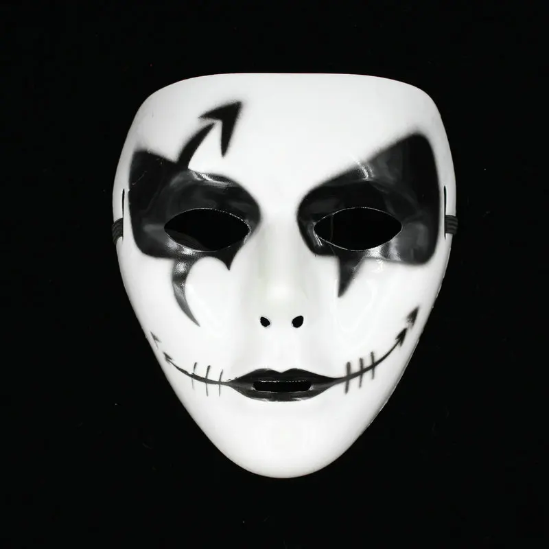 10pcs/lot jabbawockeez Halloween Party Mask Hand decorated Pastic With ...