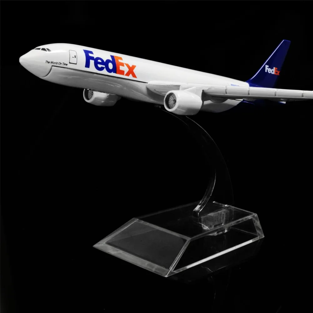 1:400 16cm Fedex Boeing 777Metal Airplane Model Office Decoration Toy ...