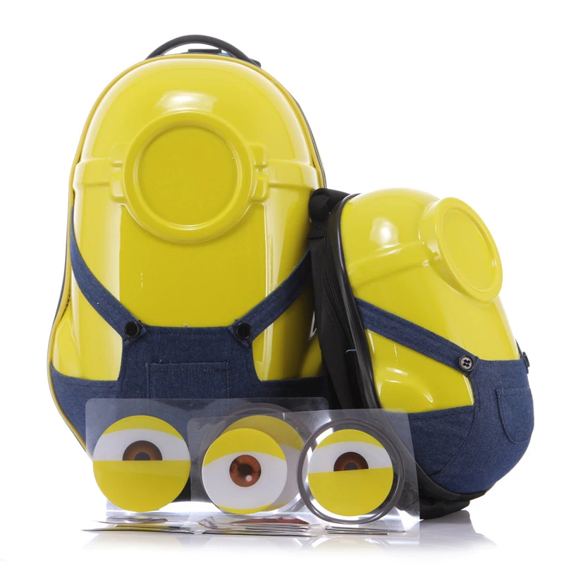 2PCS/Set hot gift kids travel Child luggage children trolley,Cartoon 3D ...