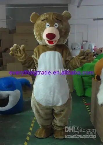 Hot sale 2014 Adult brown lotso bear mascot suit cartoon costume fancy ...