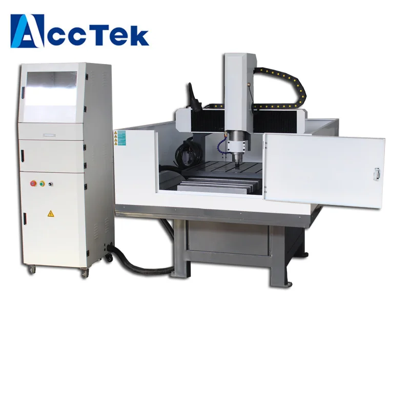 Cnc metal cutting machine cast iron metal cnc router spindle motor for ...