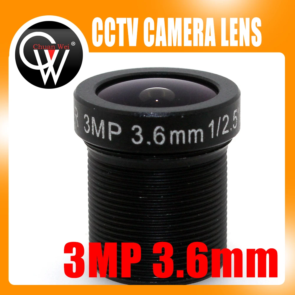 5pcs/lot 3.6mm Lens Hd 3mp Lens Cctv Board Lens For Cctv Hd Security Ip ...