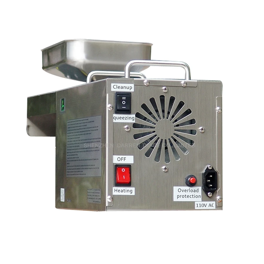 1pc Small Oil Press Machine Automatic Stainless Steel Oil Press High ...