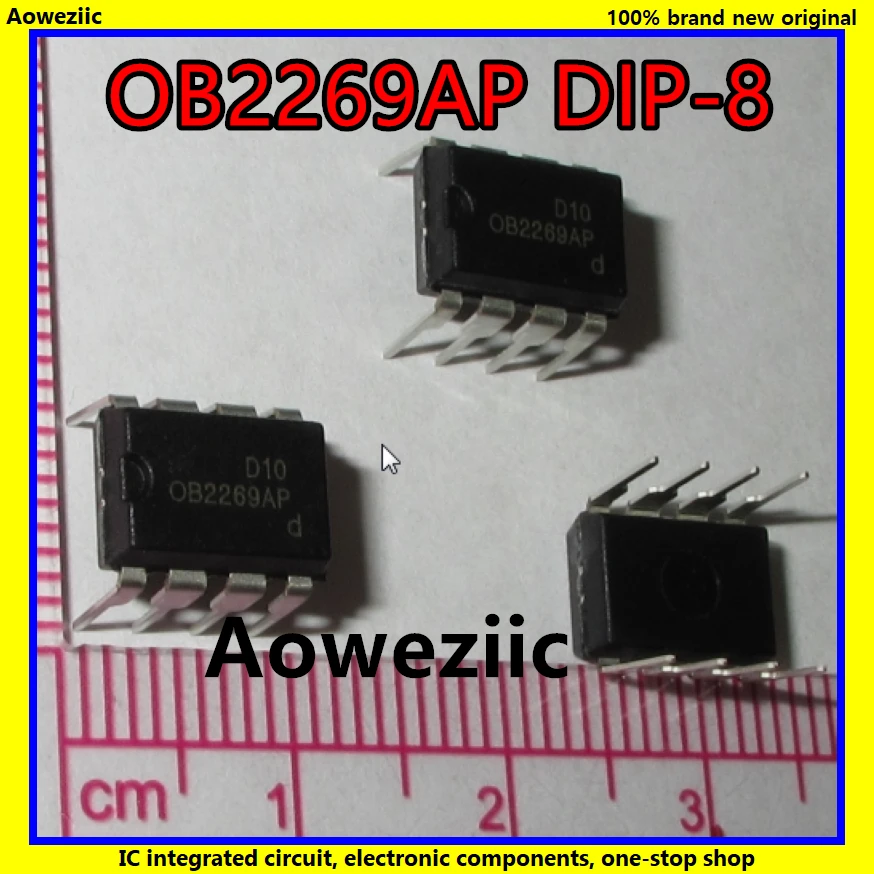 10Pcs/Lot OB2269AP OB2269 2269 DIP 8 current mode pwm controller New ...