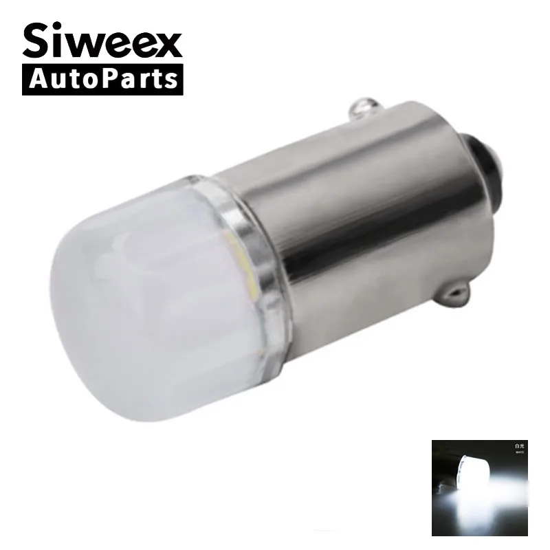 1 Pcs Auto White Ba9s Socket T4w 2835 Smd 2 Led Tail Dome Lamp Turn ...