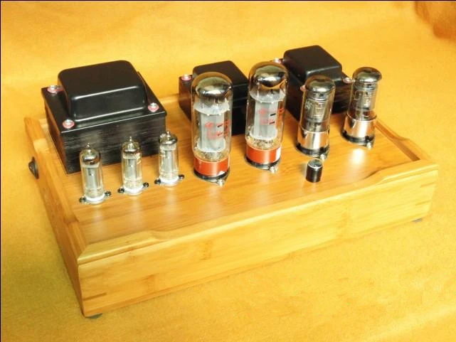 Handmade 6j8p+el34 (6sj7) Single Ended Power Amplifier Tube Amp ...