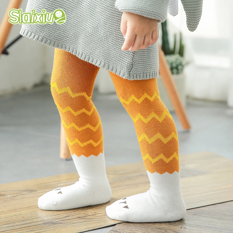 Geometric Pattern Kids Girls Stocking Children Tights Toddler Baby Boys ...