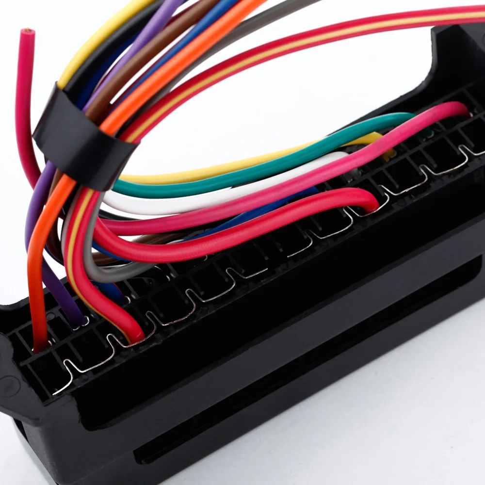 Universal 12 Way ATC ATO 2-input 12-ouput Wire 12V Volt Fuse Box 24V ...