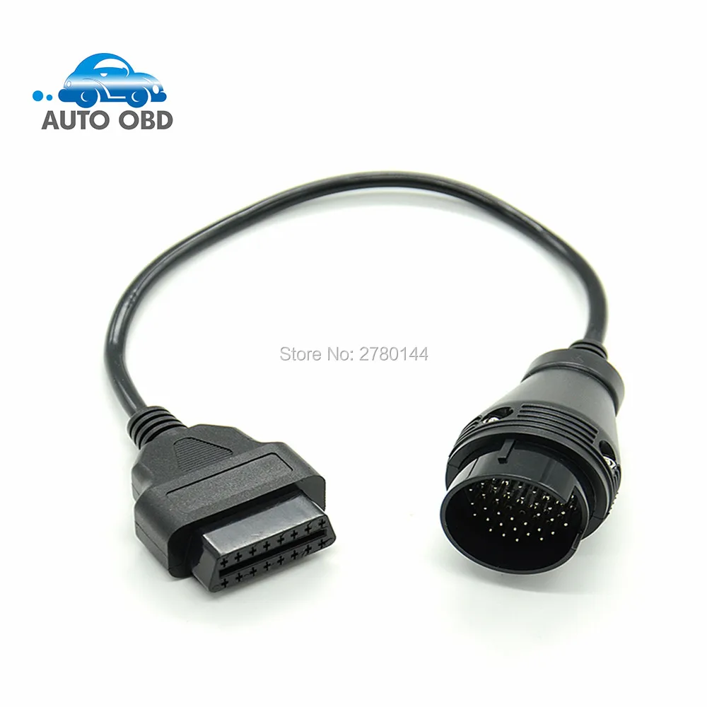 Good quality For Benz MB 38 Pin to 16 Pin OBD OBD2 OBDII Diagnostic ...