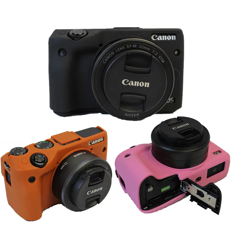 Souple En Silicone En Caoutchouc Caméra Cas La Peau Housse de ...