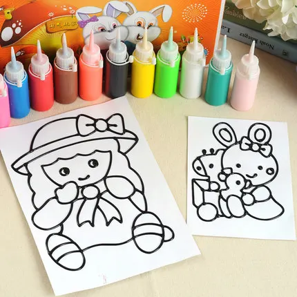 DIY Sand painting with color sand art for kids wholesale colored sand ...