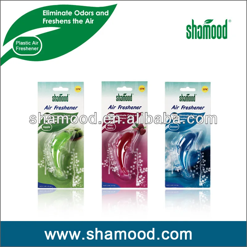 SHAMOOD-MANUFACTURER-Dolphin-Shape-Scented-Gel-Plastic-Hanging-Car-Air ...