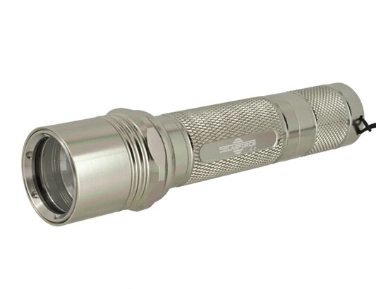 SOLARFORCE L2 Aviation Aluminum LED Flashlight Shell Kit (Silver ...