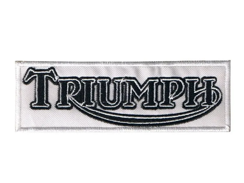 Classic Triumph Motorcycle Embroidered Badge Patch-in Badges from Home ...