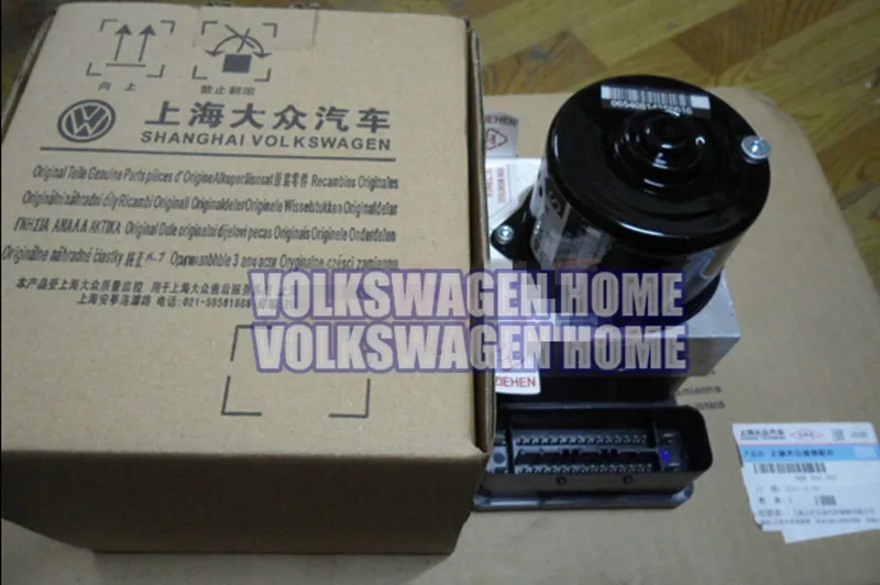 GENUINE ABS PUMP VW POLO MK6 ABS BRAKE PUMP & CONTROLER ECU 6Q0 614 117 ...