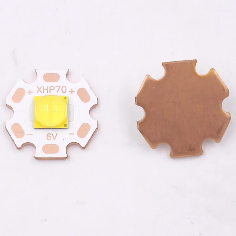 P70-XHP70-2-6500K-5000K-4000K-3000K-6V-LED-Emitter-Chip-on-20mm-DTP ...